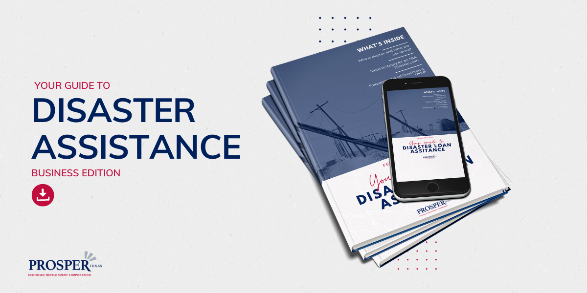 Disaster Assistance Resources | Prosper EDC