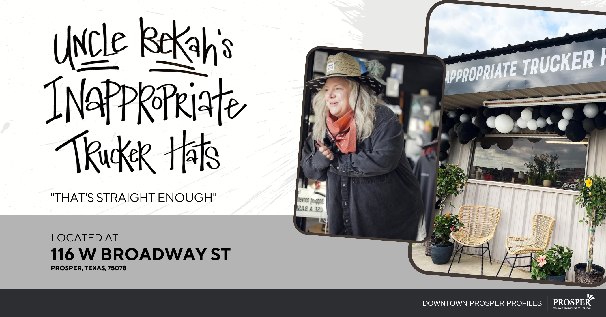 Downtown Prosper’s Hottest Spot for Outrageous Trucker Hats and Gifts ...