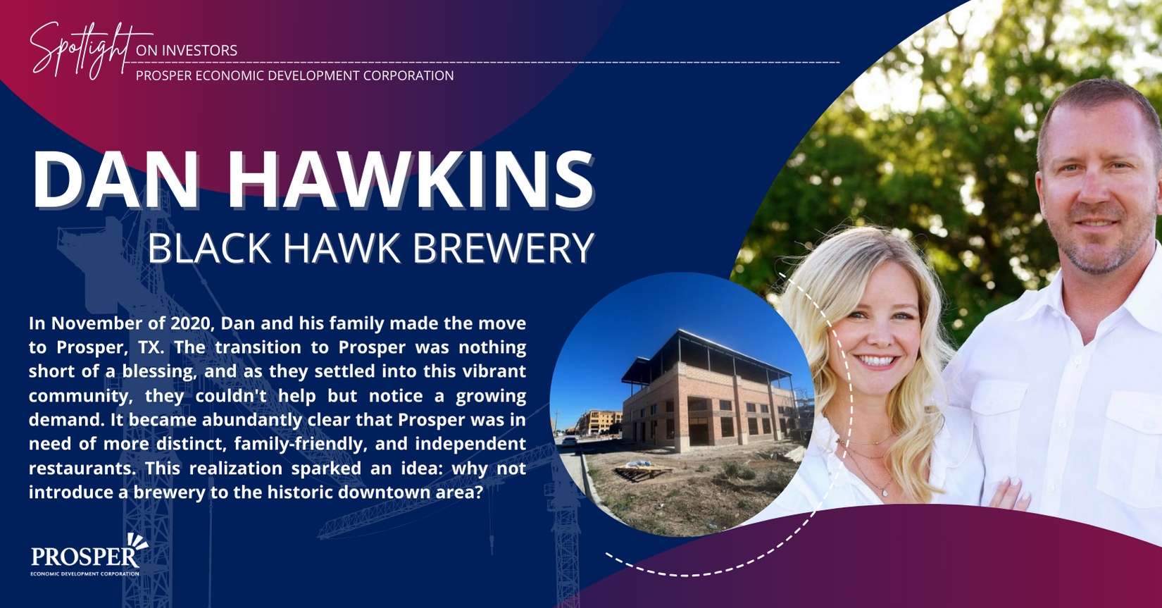 Investor Spotlight - Dan Hawkins, Black Hawk Brewery | Prosper EDC
